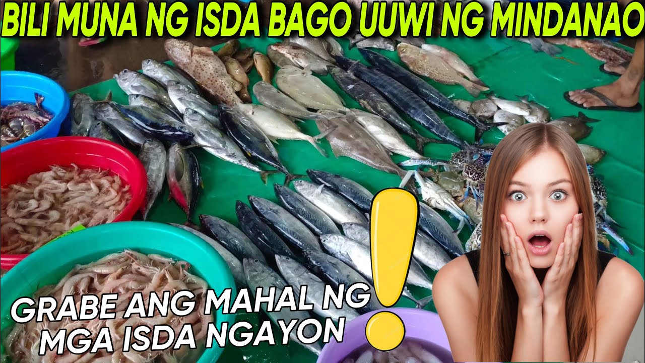 🔴ILANG KILONG ISDA ANG MABIBILI SA 1000 PESOS DITO SA MERCEDES FISH ...