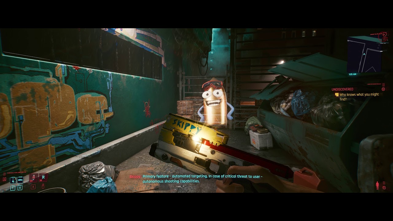 Cyberpunk 2077 ACT 2 SIDE JOB Skippy Location Gameplay - YouTube