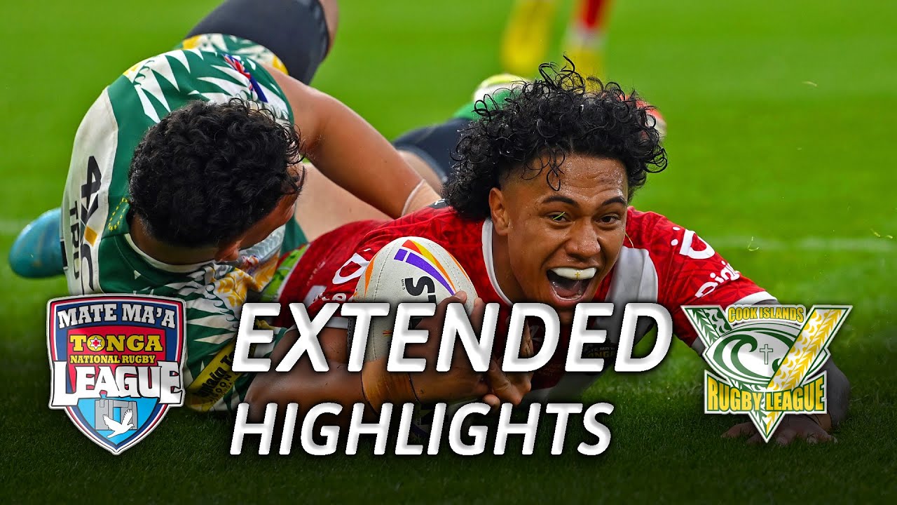 Tonga vs Cook Islands EXTENDED HIGHLIGHTS RD3 Match 22 RLWC2021 - YouTube