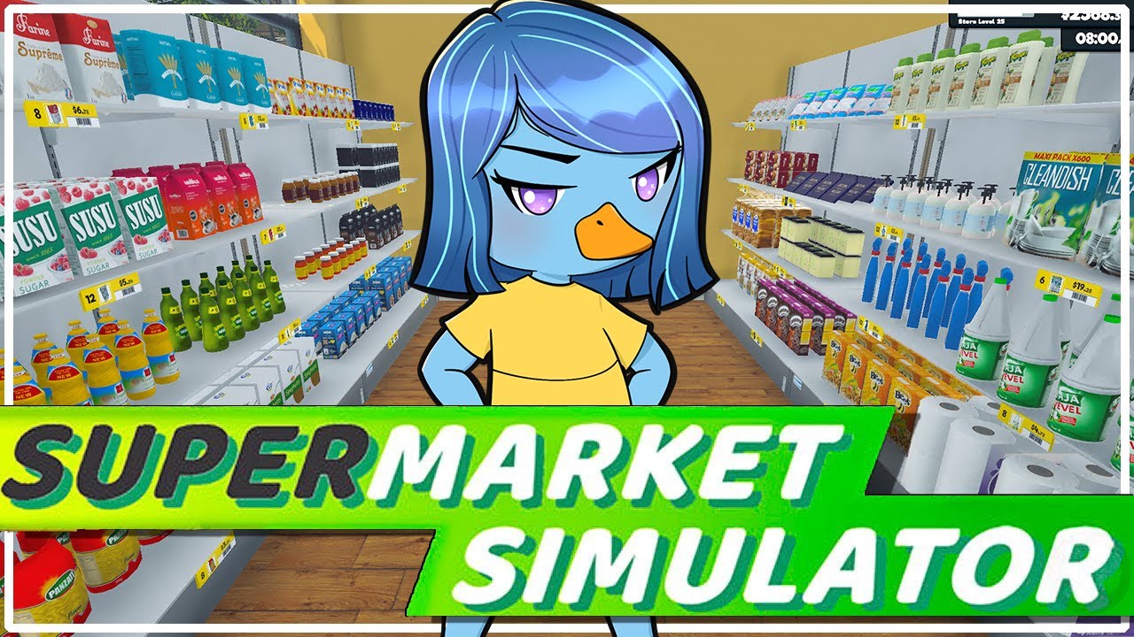 Redecorating with $0 money! | Supermarket Simulator - YouTube