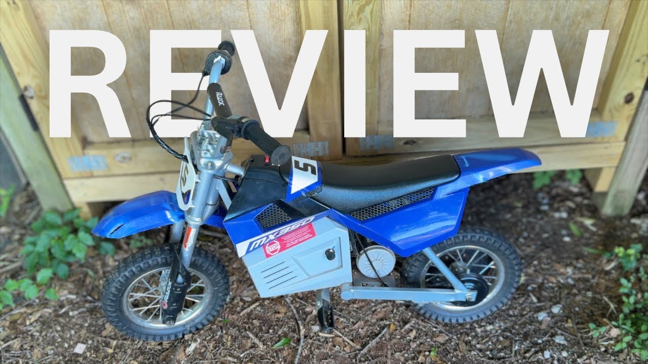 Razor MX350 Dirt Bike Review - 1 Year Later - YouTube