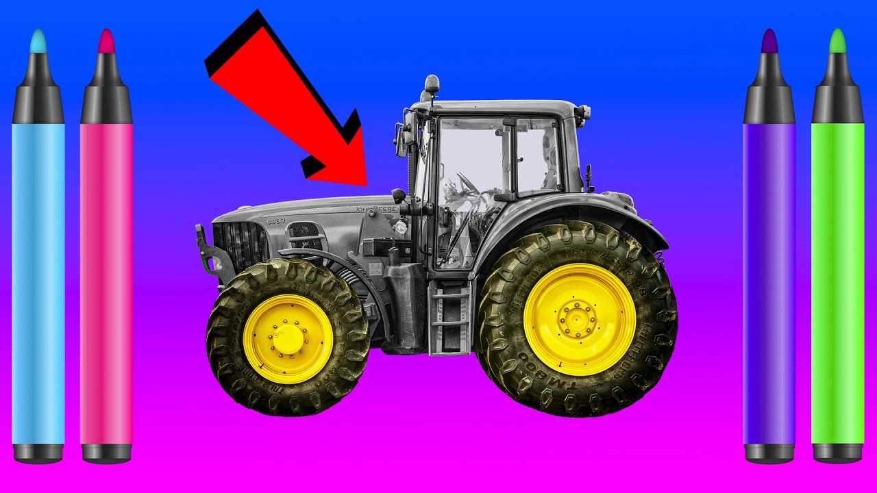 🚜 CORRECTLY GUESS THE COLOR OF THE JOHN DEERE 6930 TRACTOR MATCHING ...
