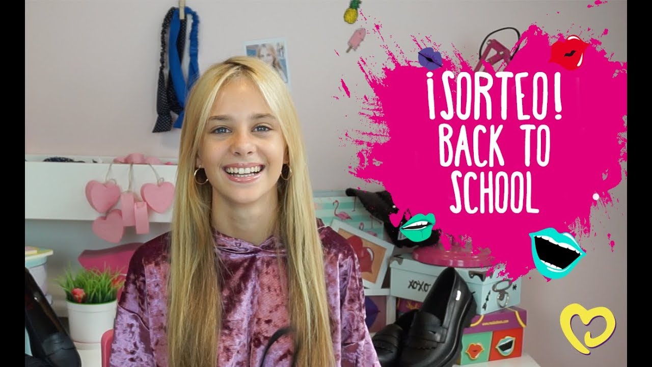 ¿QUÉ LLEVO EN MI MOCHILA? ¡SORTEO! #BACKTOSCHOOL - YouTube