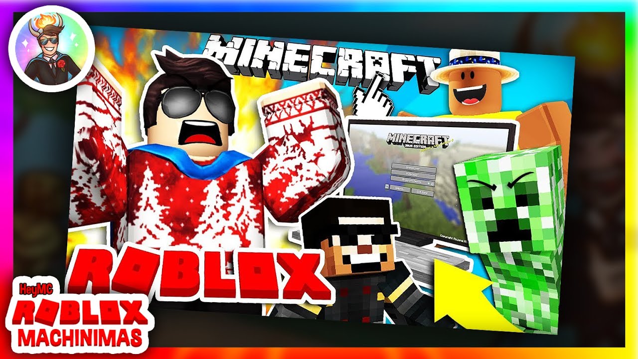 ROBLOX Player Plays MINECRAFT?! (🎬Roblox Machinima) - YouTube
