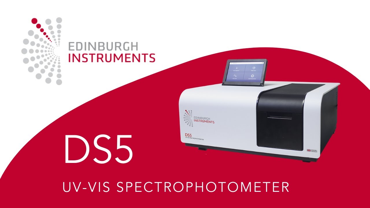 DS5 Dual Beam UV-Vis Spectrophotometer - YouTube