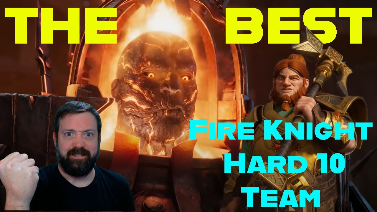 Gnut Wrecks Fire Knight Hard 10!! || Raid Shadow Legends - YouTube