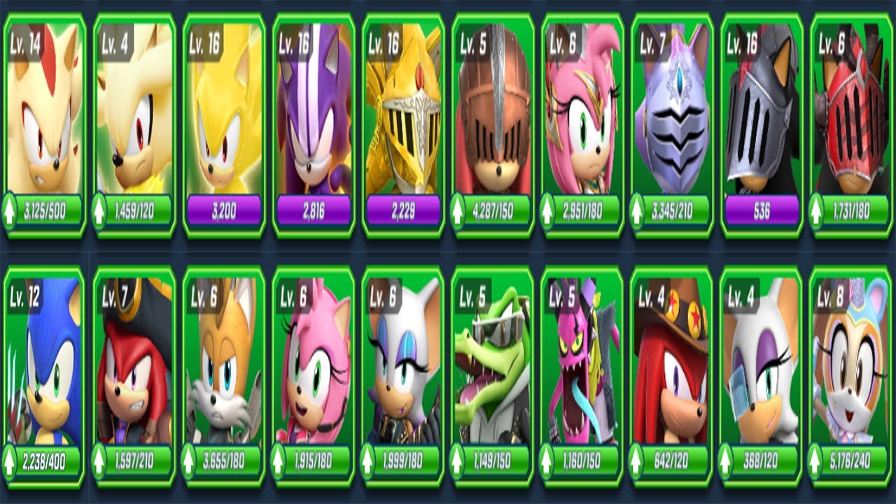 Sonic Forces Mobile - Use 20 Special Characters: Start with Super Sonic ...