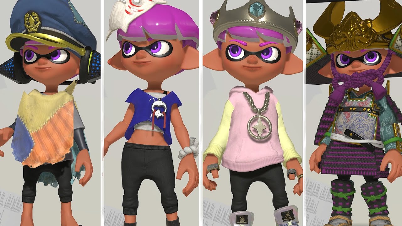 Discover ALL Splatoon 3 Amiibo Outfits NOW - All 23 Outfits! - YouTube