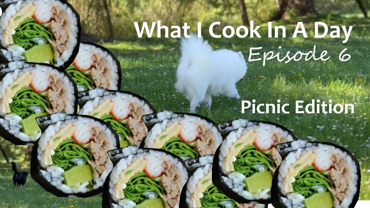 What I Cook on a Sunny Saturday | Episode 6 | Picnic Bento & Pizza ...
