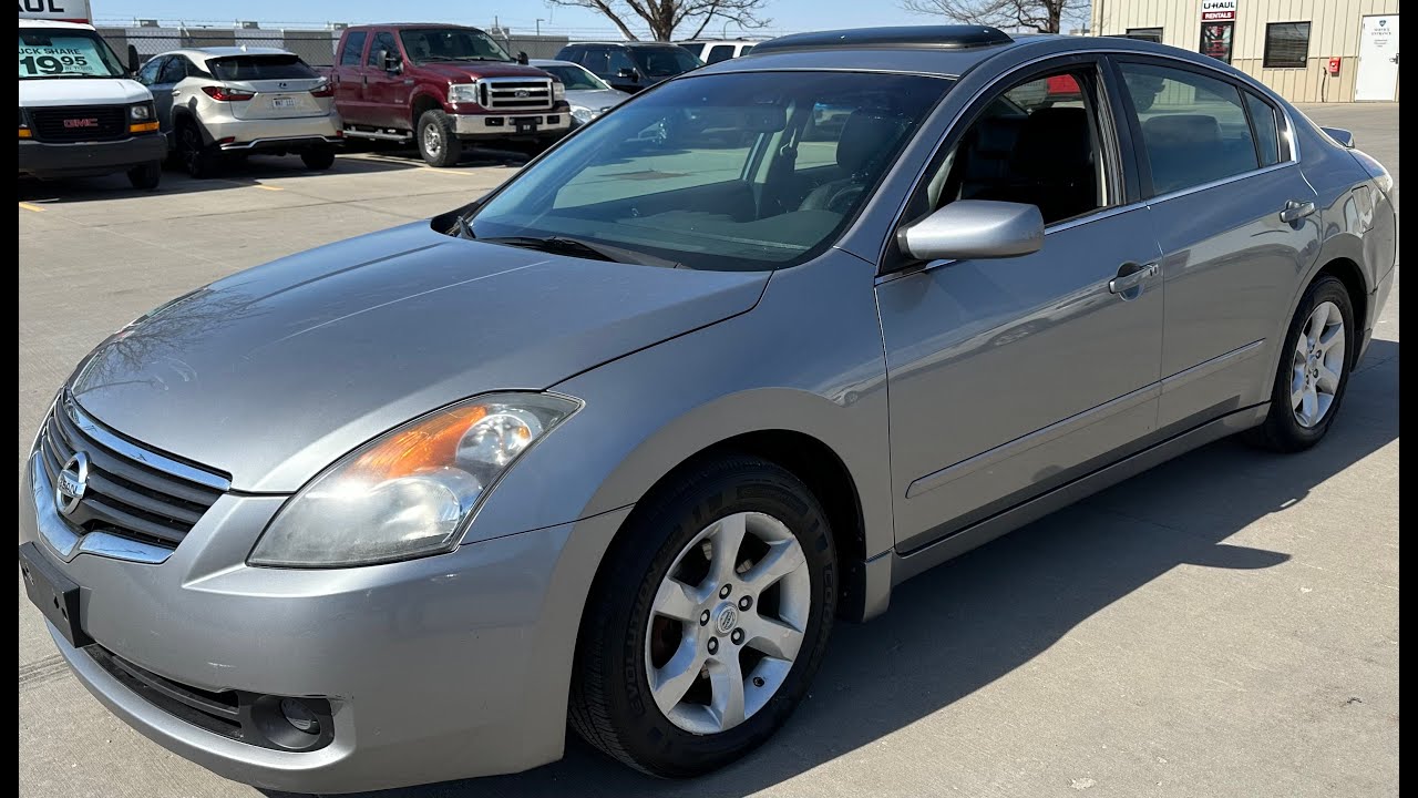 2008 NISSAN ALTIMA SL HAMMERDOWN AUCTIONS - YouTube