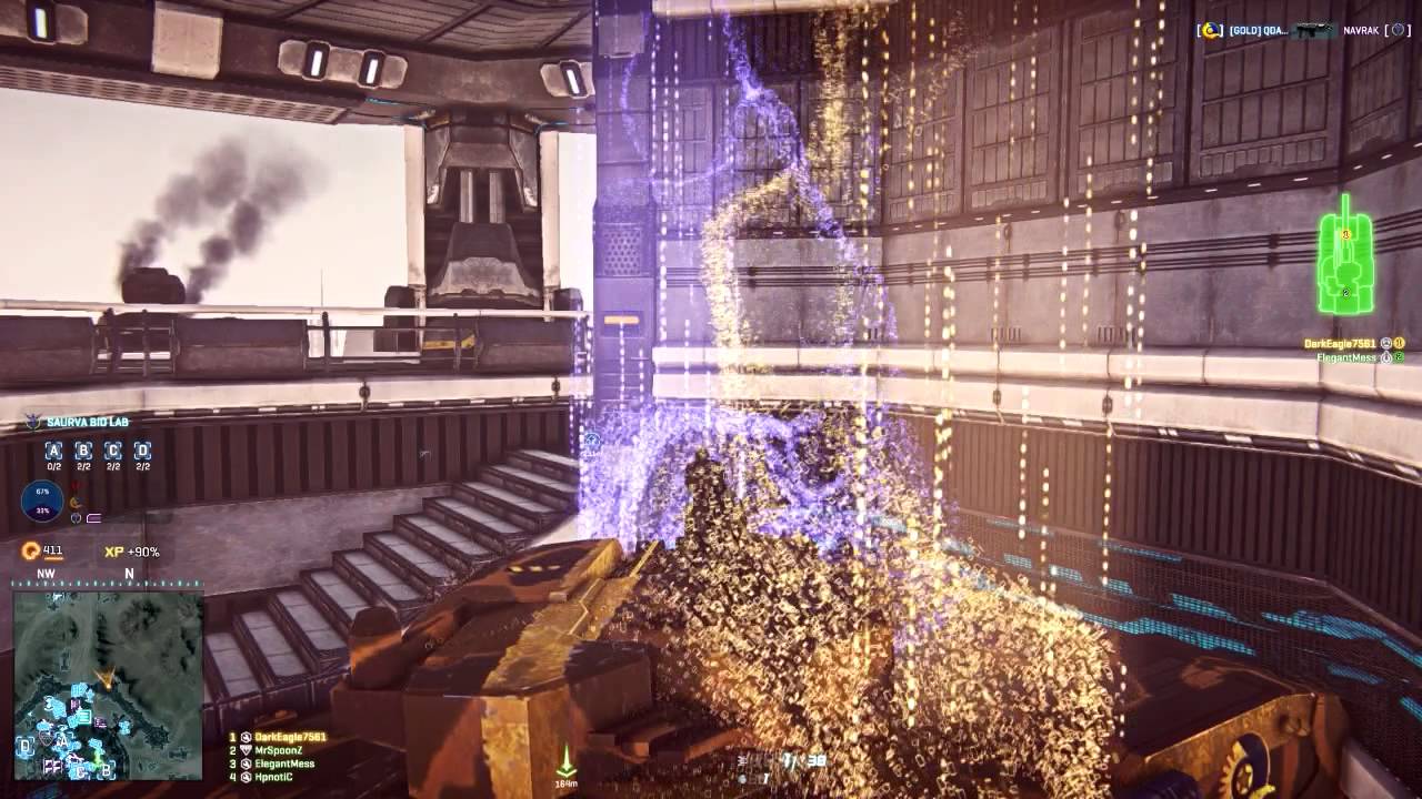 Planetside 2 with PhysX & Particle Effects - YouTube