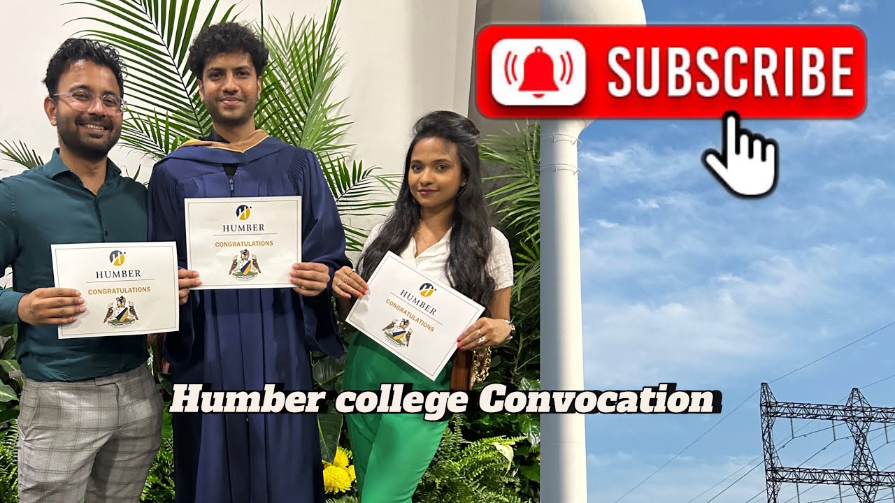 Attended Humber college Convocation @ Toronto Congress Center - YouTube