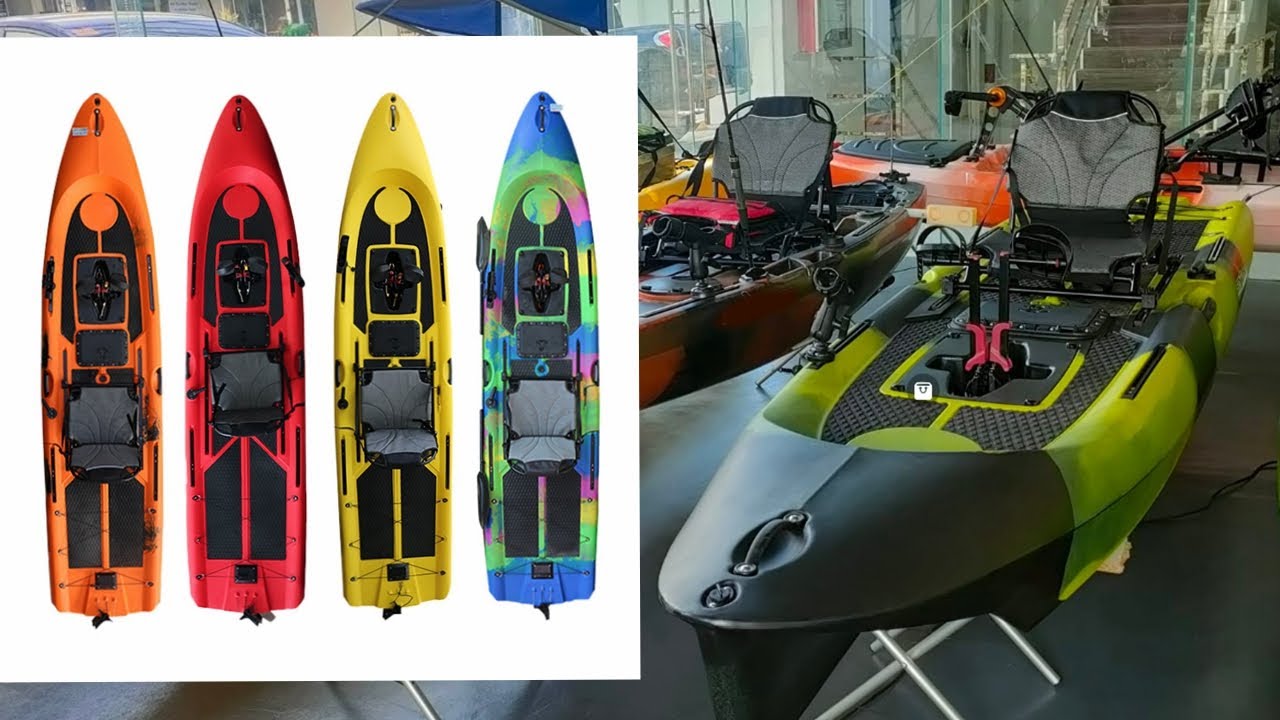 12ft SUP PRO Fin Pedal Kayak (VK28) - YouTube