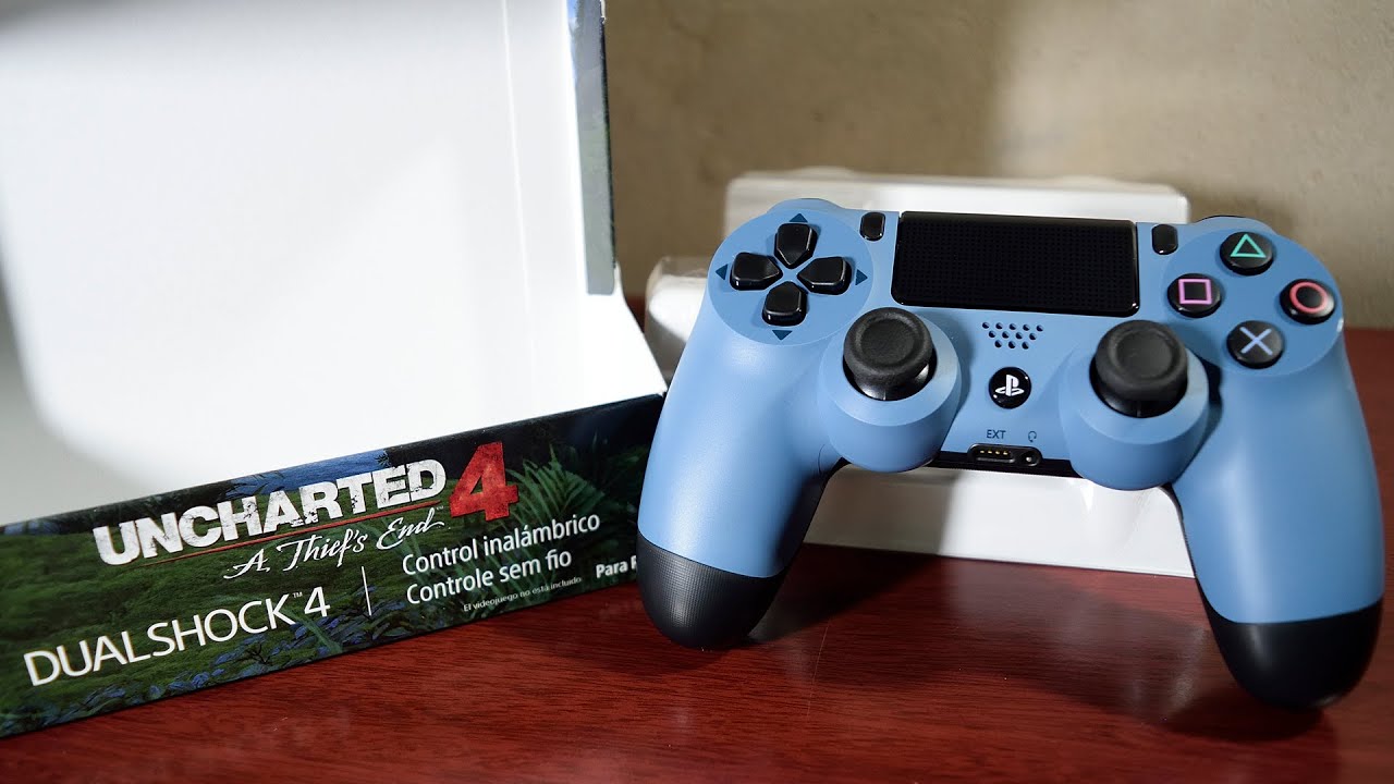 Unboxing dualshock 4 edición uncharted 4 - YouTube