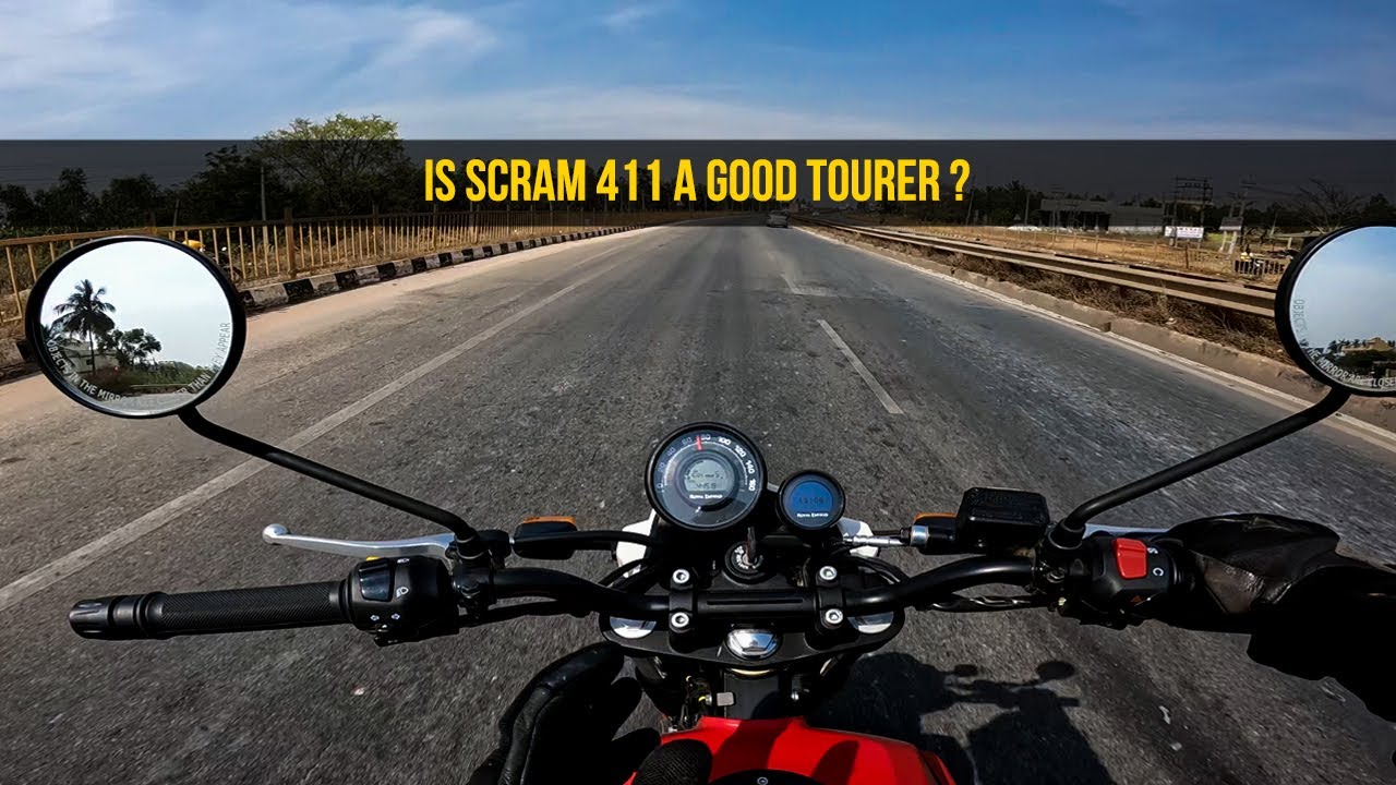 Royal Enfield Scram 411 - Touring Review - YouTube