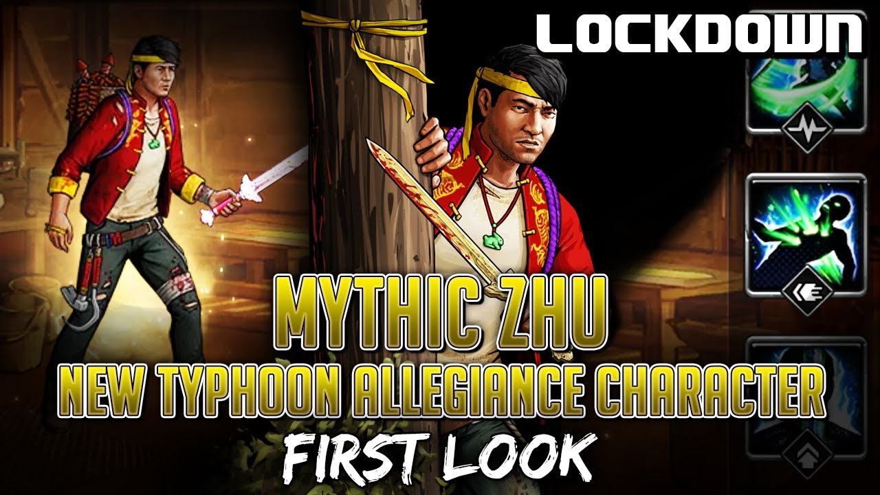TWD RTS: Mythic Zhu, New Typhoon Allegiance Character! The Walking Dead ...