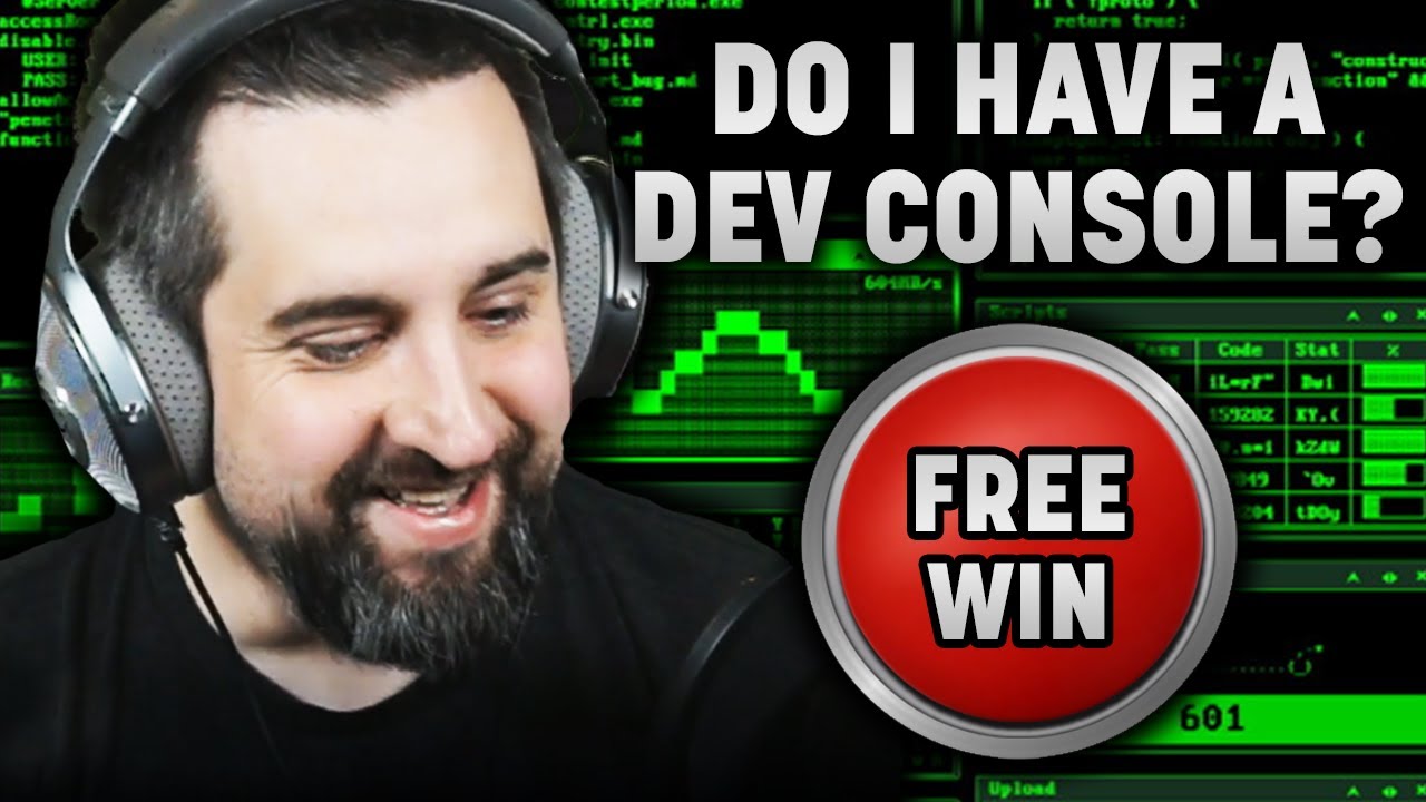 do i have a DEV CONSOLE? | MortClips - YouTube