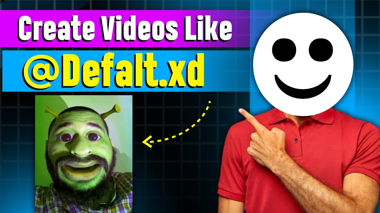 How to Create Videos Like @Defalt_xD | Defalt xd Filter | Defalt xd ...