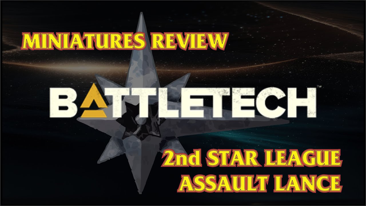 Battletech 2nd Star League Assault Lance Miniature Review - YouTube
