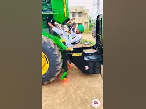 John Deere Tractor Stunts || Tractor Stunts || Tractor Modified || John Deere Stunts || John ...