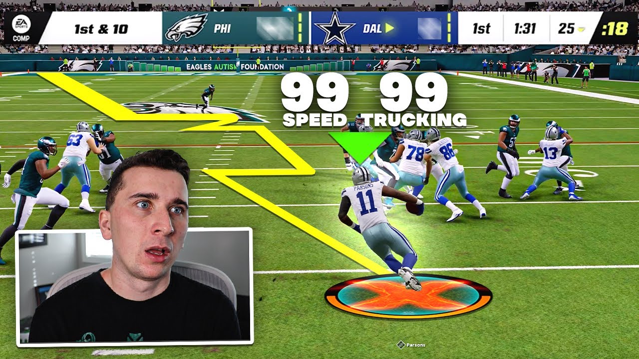 I Put Micah Parsons At Running Back & He's A 99 Overall! - YouTube