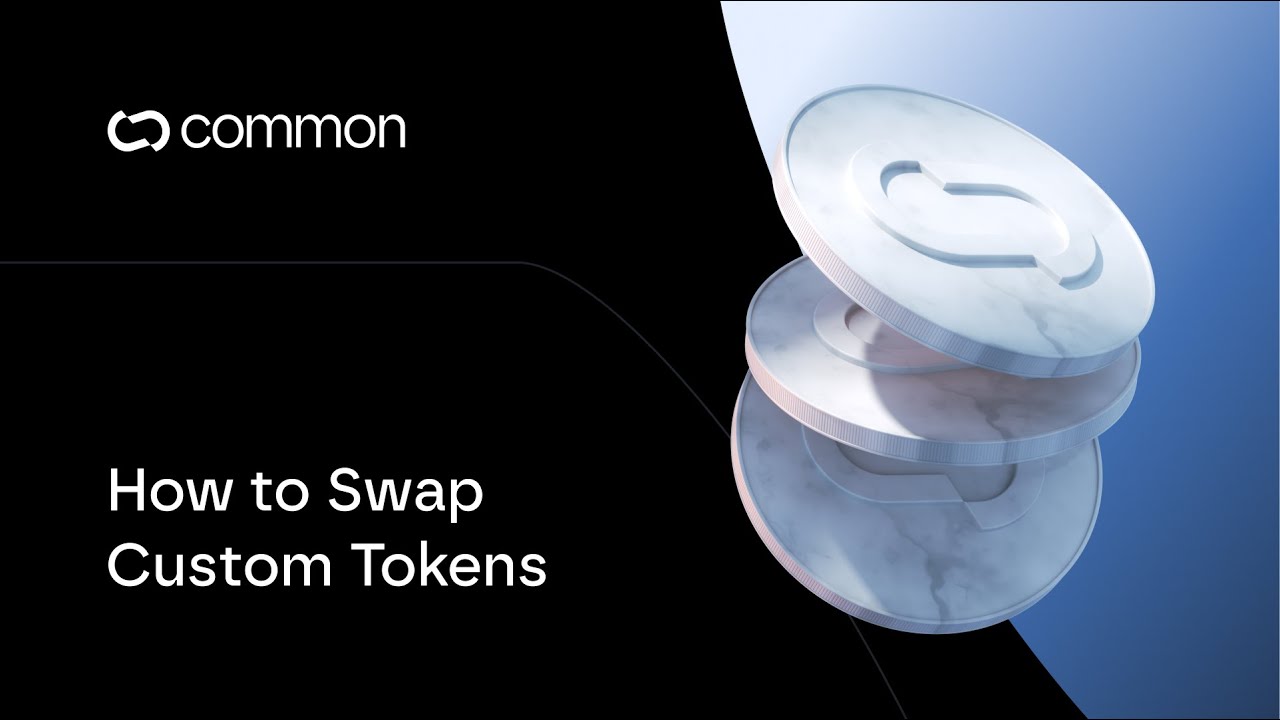 How to Swap Custom Tokens - YouTube