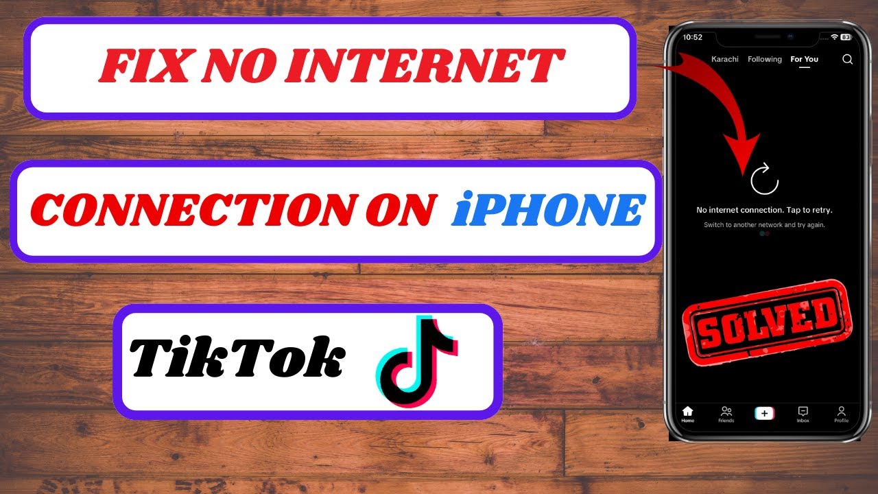 how to fix tiktok no internet connection in iphone|how to fix tiktok no ...