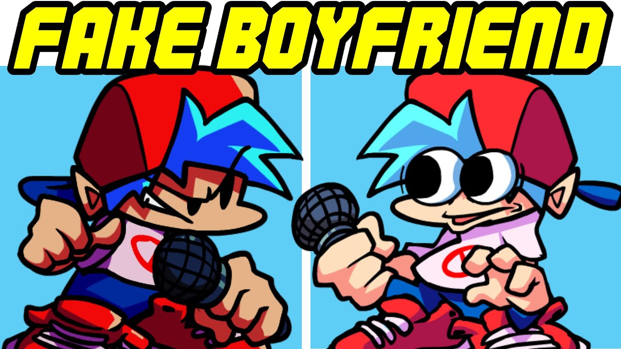 Friday Night Funkin' VS Fake Boyfriend (Confronting Yourself) (FNF Mod ...