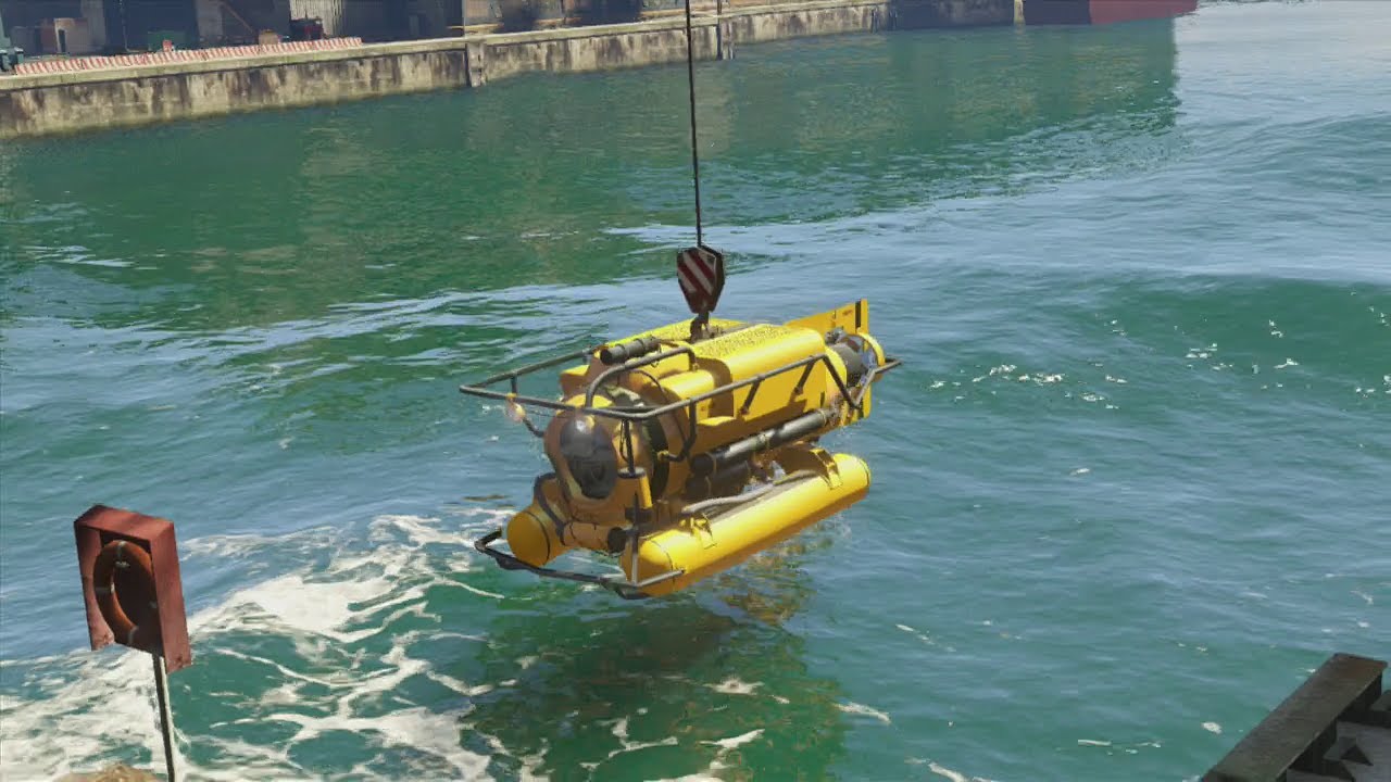 Grand Theft Auto V - Part 44: Mini Sub HD - YouTube