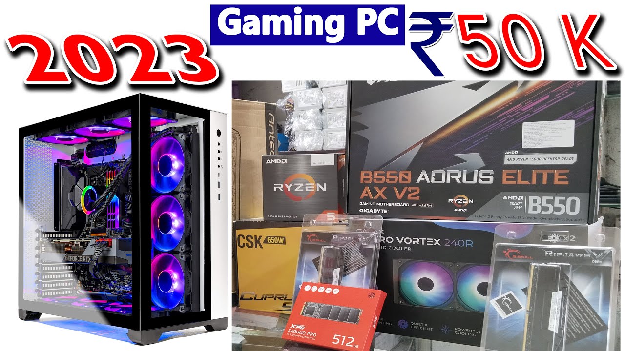 Pc build under 50000 Your Dream Pc is Here For Gaming Streaming Pc ...