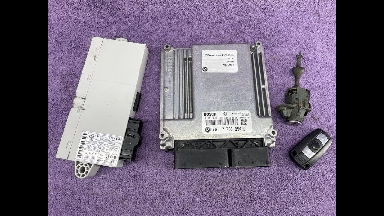 BMW 5 SERIES E60 SEMI SMART KEY - HOW TO MAKE A KEY CAS 2 - YouTube