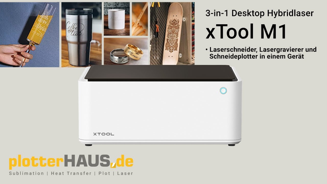 xTool M1 Laser Preview - YouTube