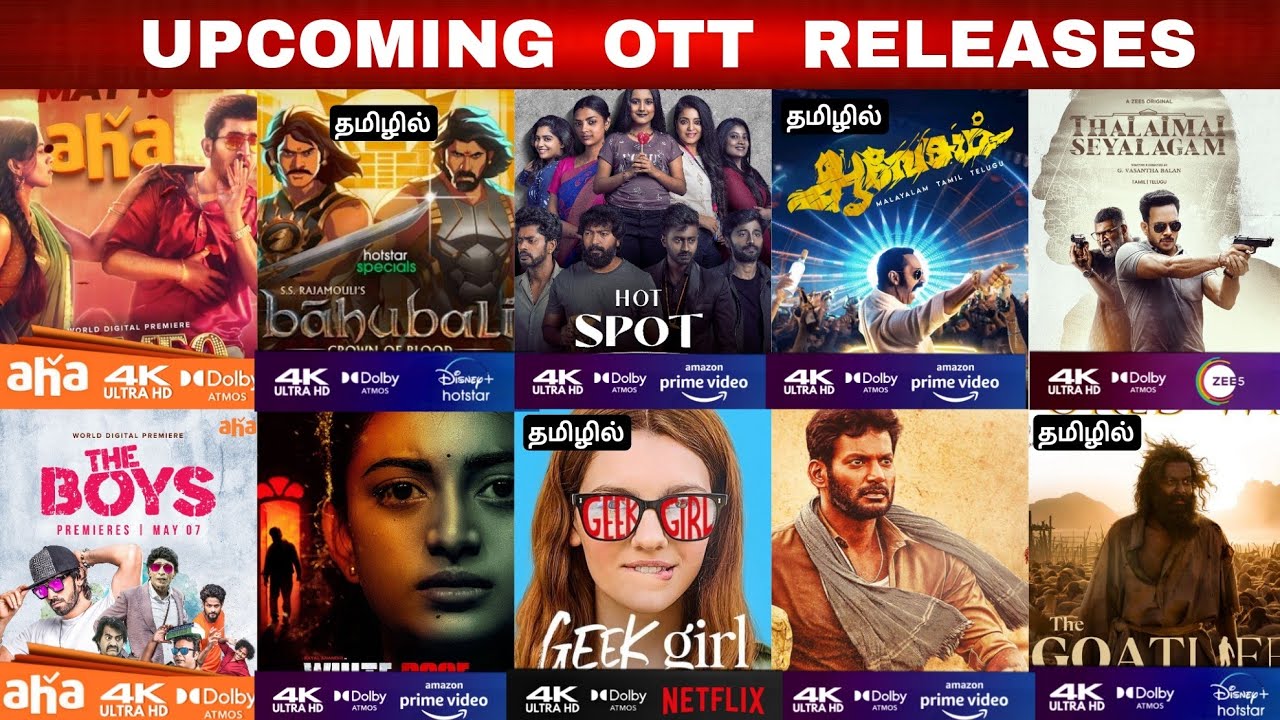 Upcoming New OTT Tamil Movies | Upcoming OTT Release Movies in Tamil & Tamil Dubbed Reviews ...