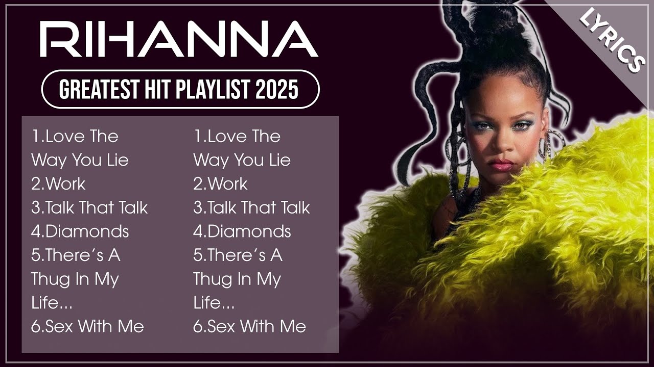 Top 10 RIHANNA Songs | RIHANNA Best Songs Playlist | Popular English ...