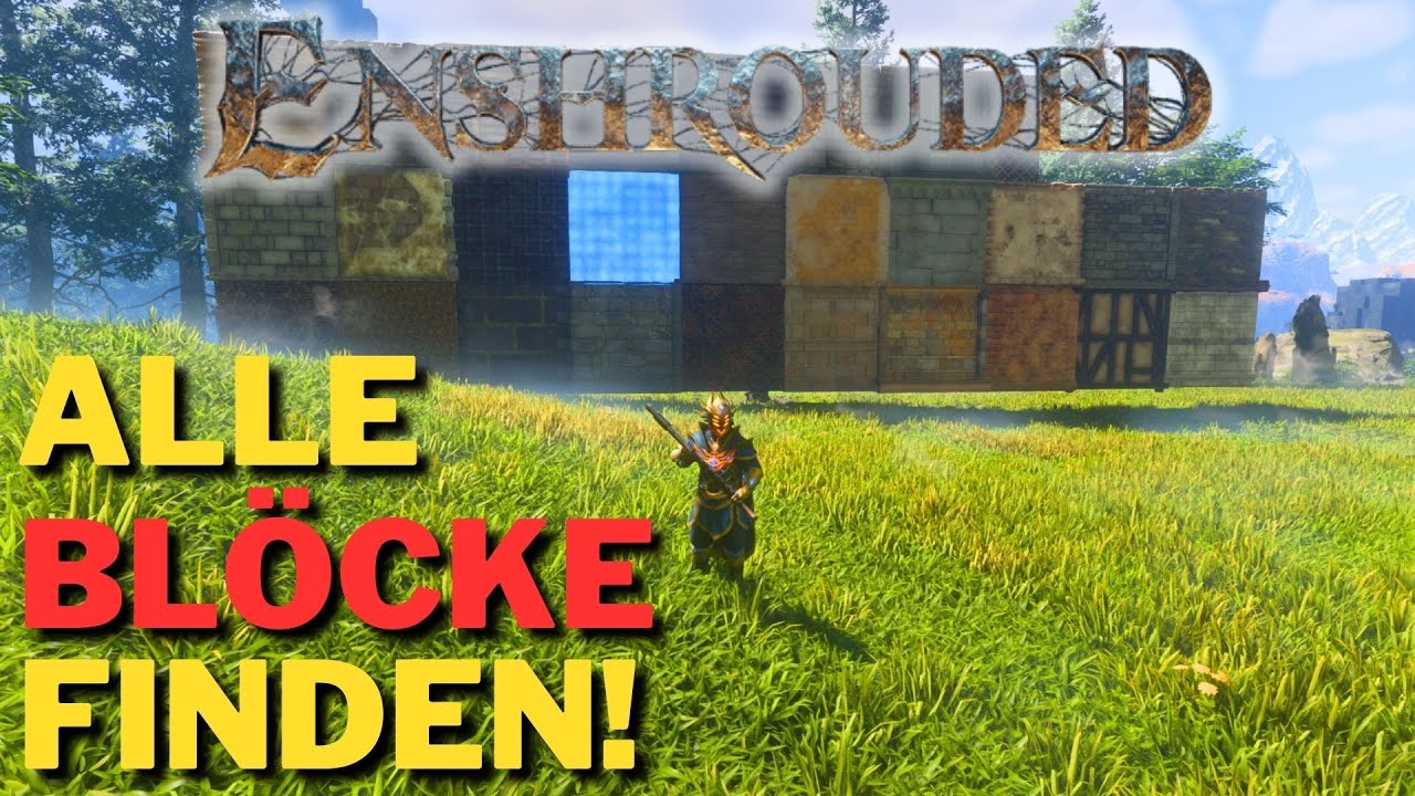 ALLE BAUBLÖCKE in Enshrouded finden! Schnell und einfach erklärt - YouTube