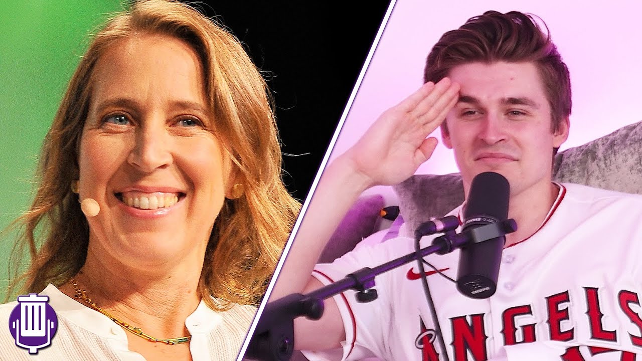 Ludwig was Scared that the YouTube CEO Watches His Podcast - YouTube