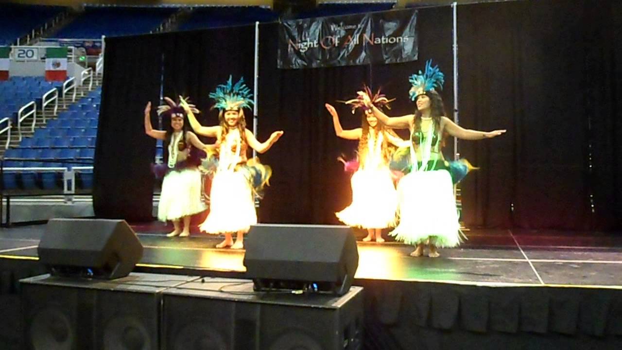 Tahitian Otea by Poly Nui Dance 1 - YouTube