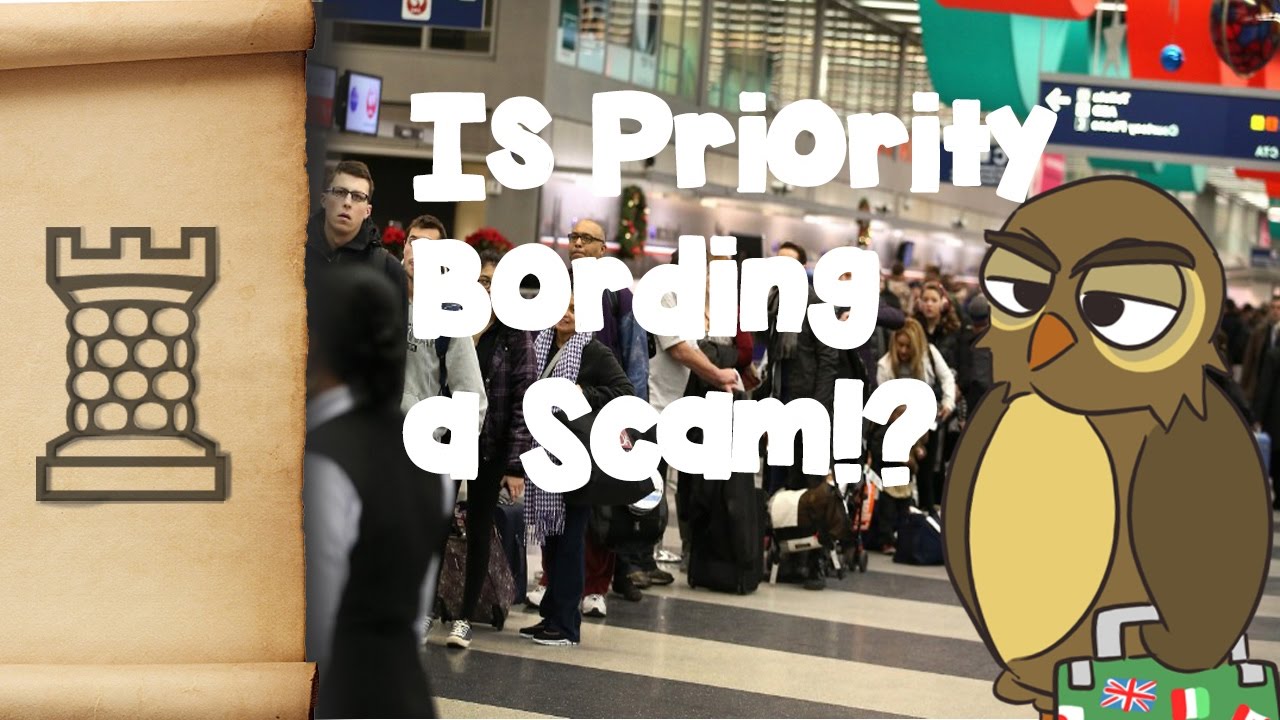 Animated Is Priority Boarding a Rip Off!? - Well Actually - YouTube