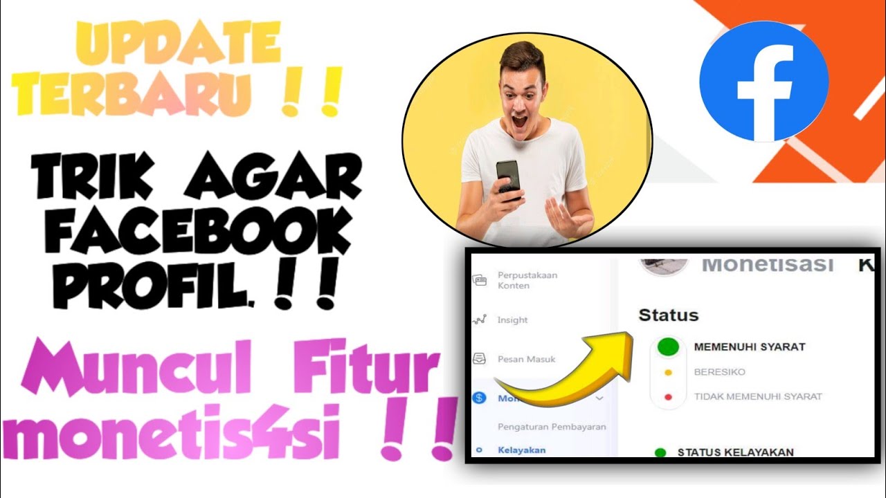 Update Terbaru 2023 !! Cara Mendapatkan Fitur Monetisasi Di Facebook ...