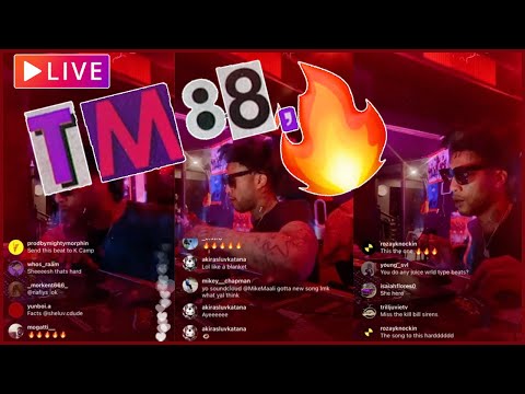 TM88 Cooking Up And Showing Beats LIVE! 💯