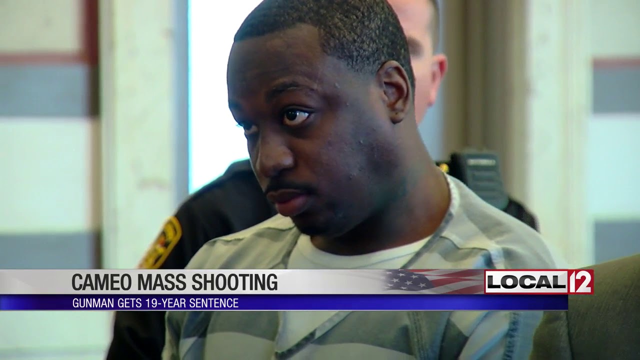 Cameo gunman gets 19 years for deadly nightclub shooting - YouTube