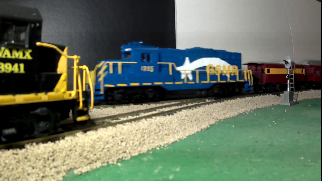 GSMR#1755 ho scale - YouTube