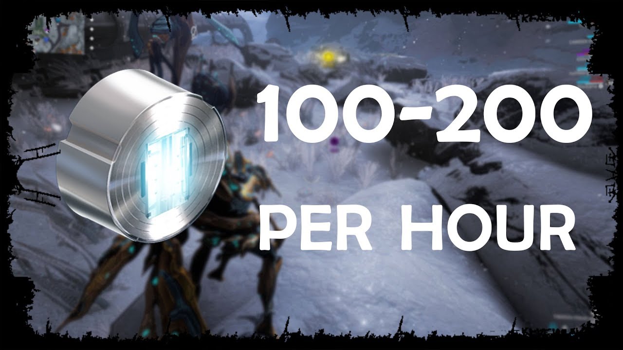 HOW TO FARM 100-200 PLATINUM PER HOUR!!!! | 4 Warframe Platium Farming ...