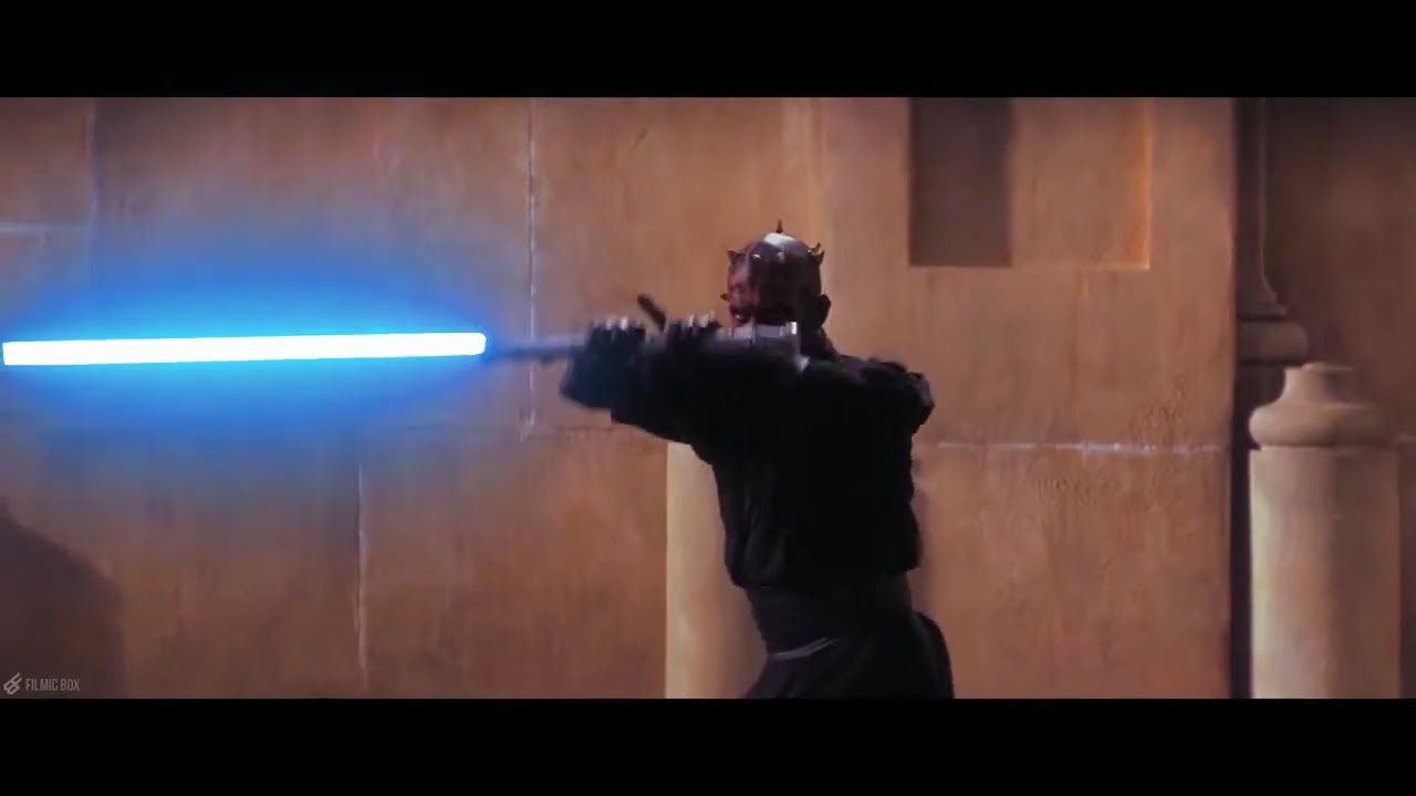 Darth Maul Has A Blue Lightsaber - YouTube
