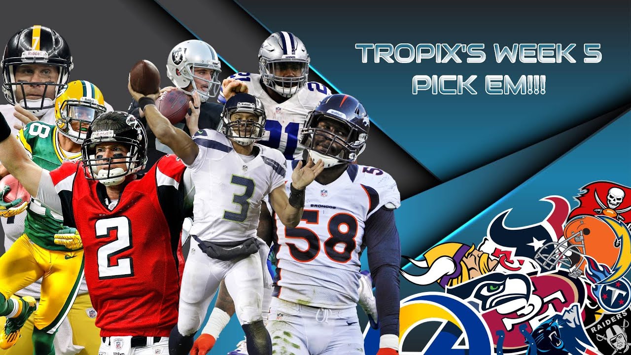 NFL WEEK 5 PICKS 2021 [ NFL GAME PREDICTIONS ] - YouTube