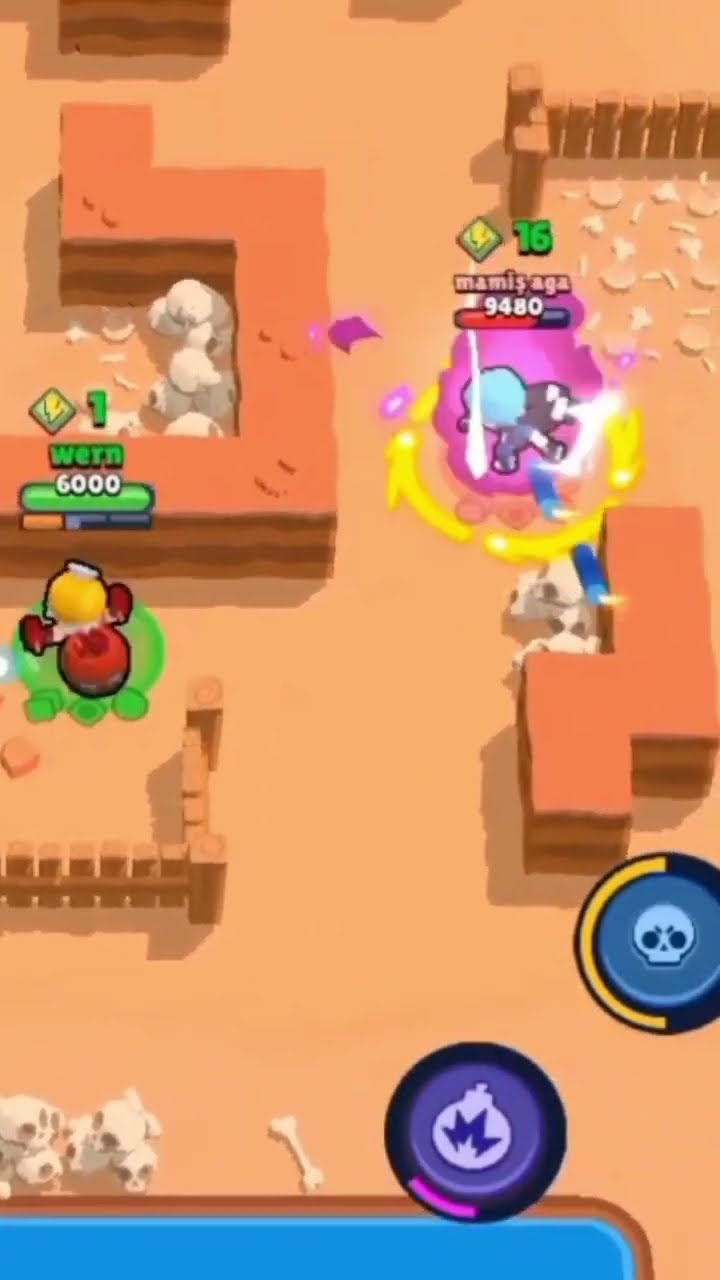 When Edgar jumps on Dynamike in BRAWL STARS...☠ @werneditss#brawlstars ...