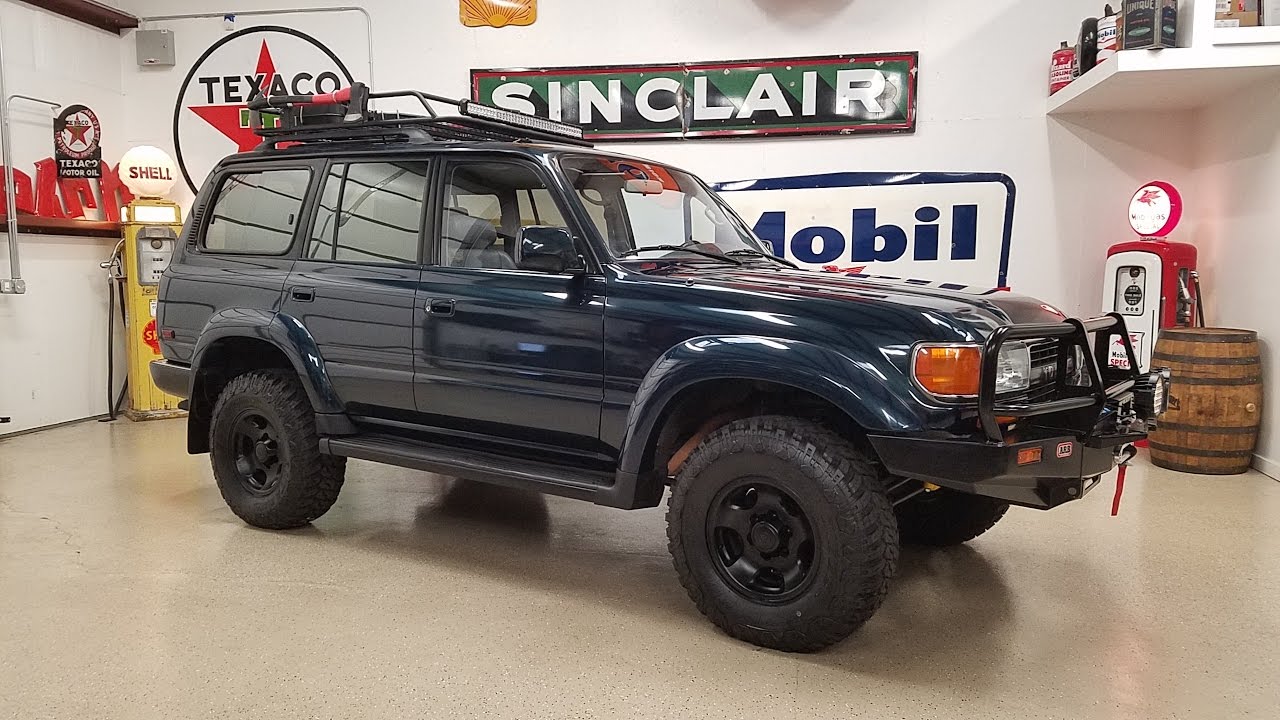 1993 FZJ80 Toyota Land Cruiser Lockers LOADED - YouTube