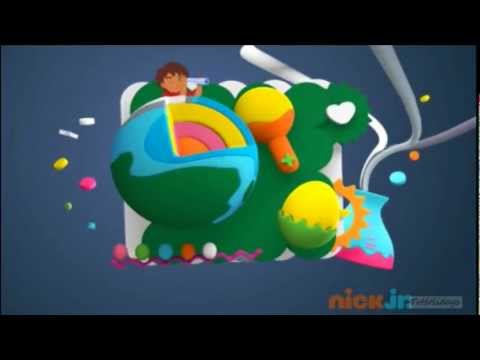 Nick Jr UK New Look / Continuity / Idents January 2013