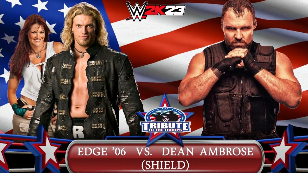 Full Match - Edge'06 vs Dean Ambrose: WWE 2K23 - YouTube