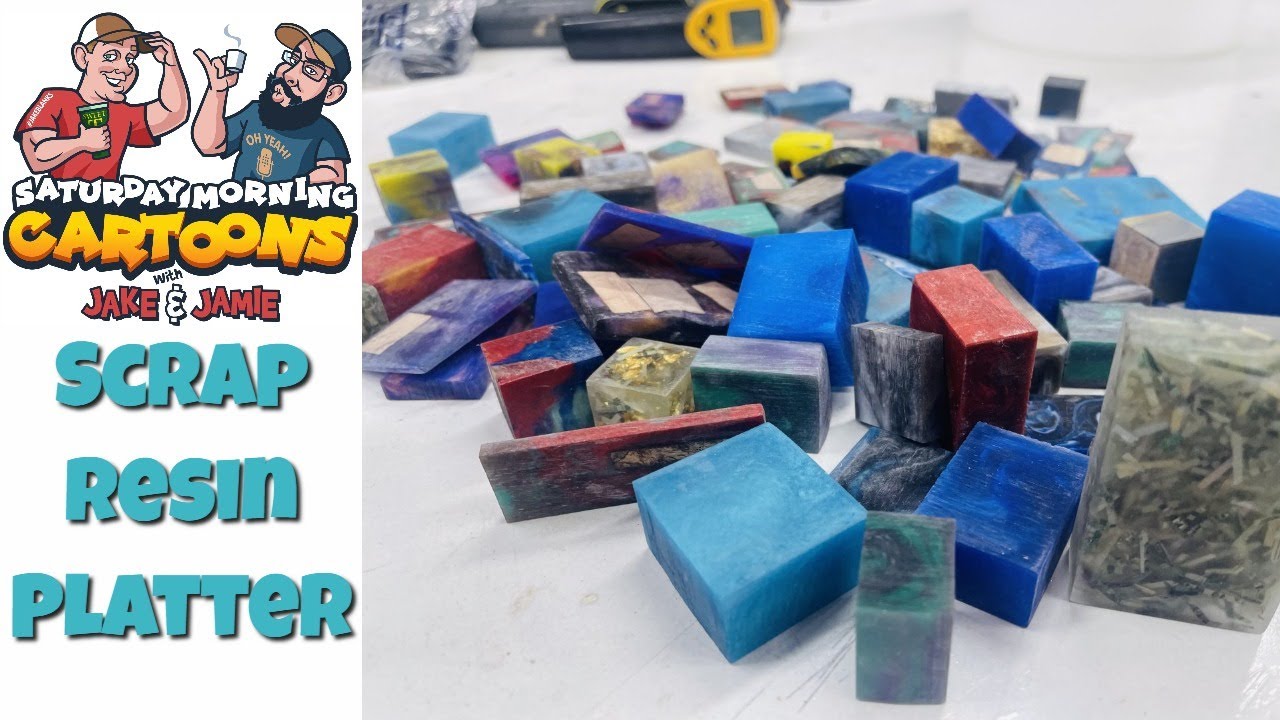 Live Resin Casting - Scrap Resin Platter Casting plus lots more! - YouTube